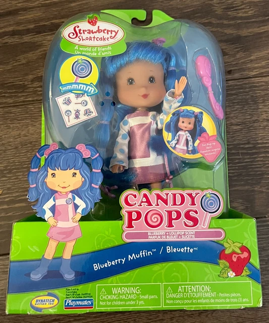 STRAWBERRY SHORTCAKE 2006 Candy Pops BLUEBERRY MUFFIN Doll NIP $124.99 ...