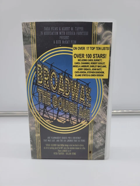 BROADWAY: THE GOLDEN Age (VHS Tape, 2004) EUR 10,47 - PicClick FR