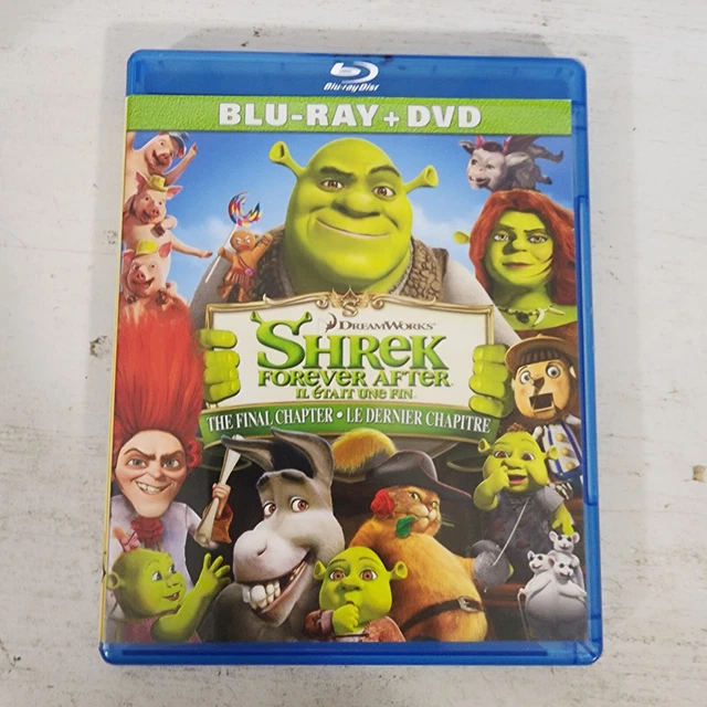 SHREK FOREVER AFTER (Blu-ray/DVD, 2010, 2-Disc Set, Canadian) $5.75 - PicClick CA