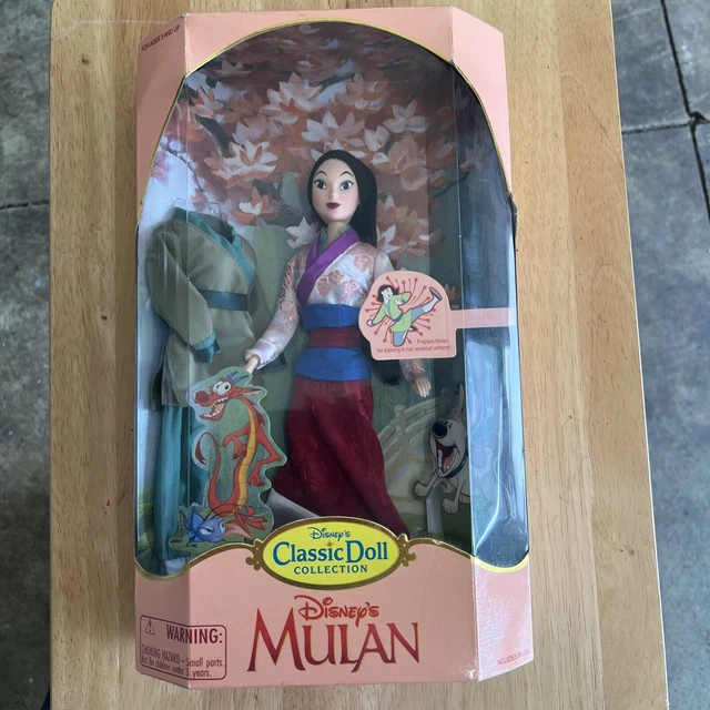 DISNEY CLASSIC DOLL Collection Mulan Rare New NIB Sealed Princess Theme ...