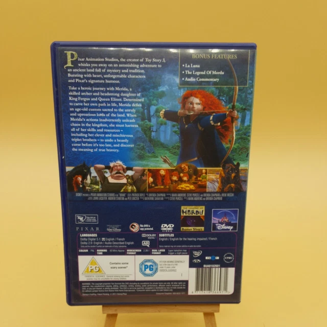 BRAVE (DVD, 2012) Disney Code : Z1B BUAO 182601 EUR 4,05 - PicClick IT