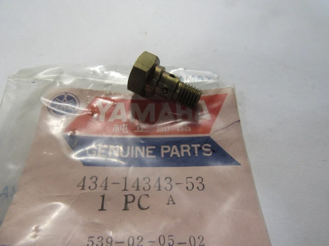 NOS YAMAHA TY250 Trails 74-78 Genuine Carburetor Main Jet #106 OEM $14. ...