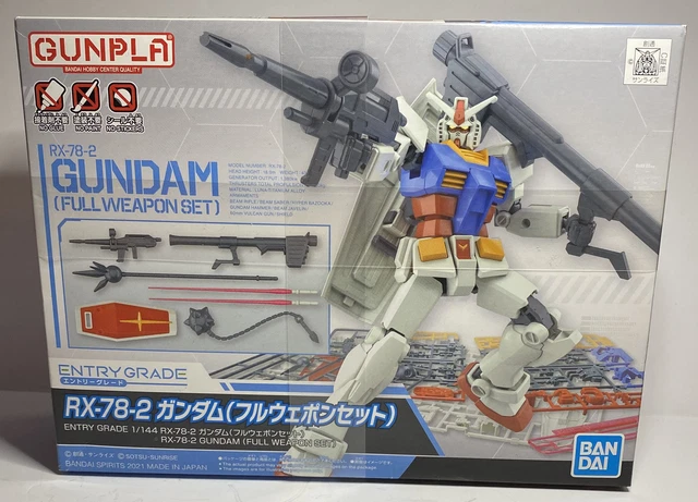 NEW GUNPLA EG RX-78-2 Gundam Full Weapon set 1/144 model kit Gundam 5062033 $45.00 - PicClick CA