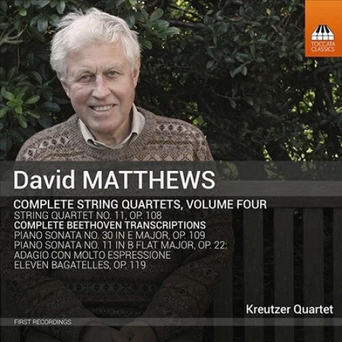 DAVID MATTHEW: COMPLETE String Quartets, Vol. 4 EUR 29,22 - PicClick FR