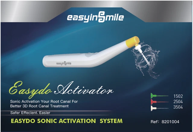 DENTAL EASYDO SYSTEM Ultrasonic Endo Sonic Activator Handpiece Wireless + 60 Tip £100.38 ...