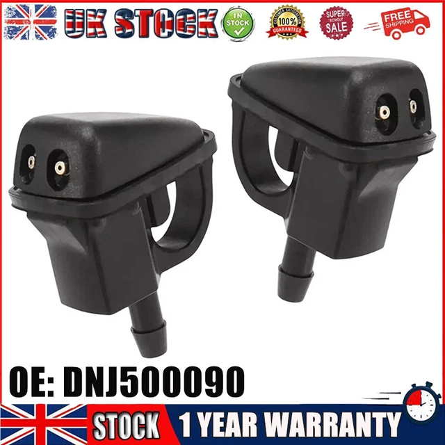 WINDSCREEN WASHER JET Twin Type x2 for Land Rover Discovery 2 TD5 V8 ...