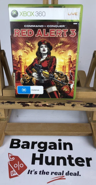 3229 COMMAND & Conquer Red Alert 3 PAL Xbox 360 Complete $18.99 ...