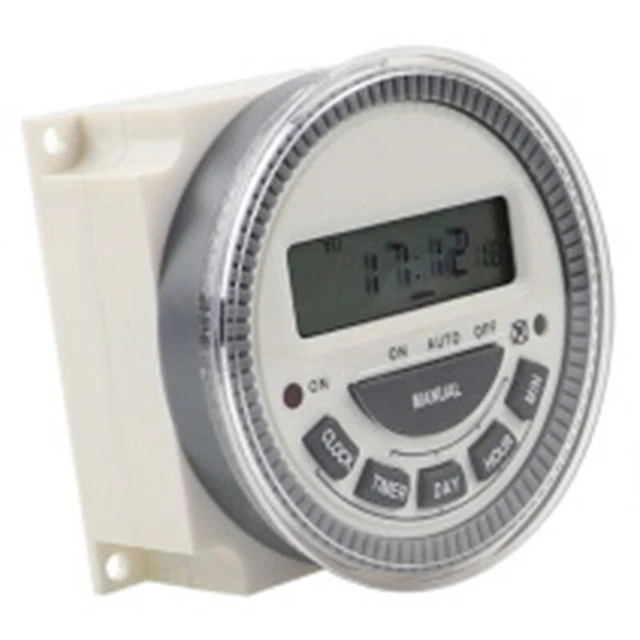 Relais De Commutation De Minuterie Programmable Lcd Numérique Alimentation 2972 Eur 11 44