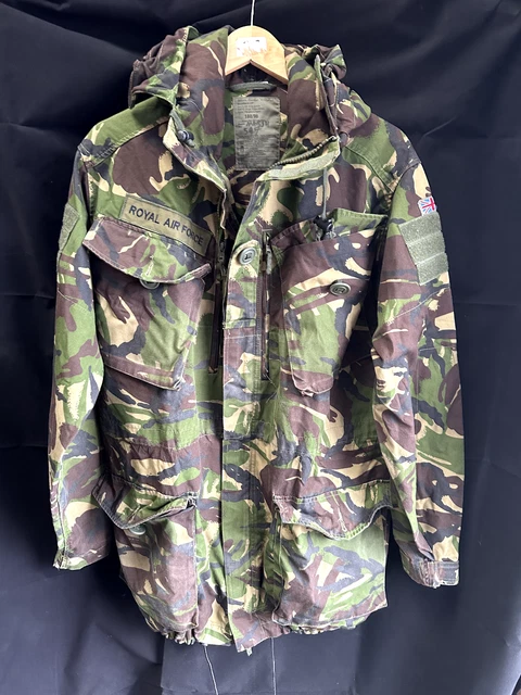 BRITISH ARMY DPM Camouflaged Grade 1 Windproof Combat Jacket Smock ...