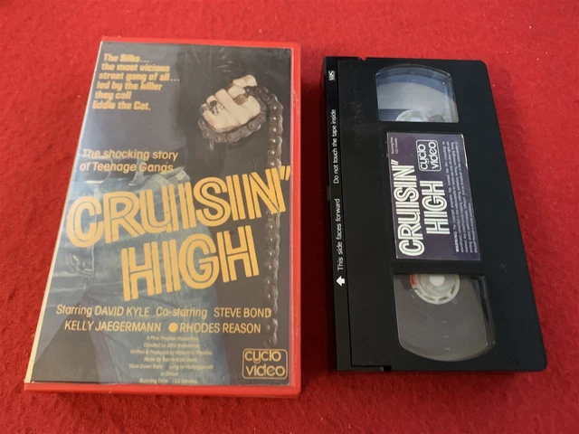 CRUISIN' HIGH RARE Vintage Vhs Video Cyclo Video Pre-Cert Tested Free ...
