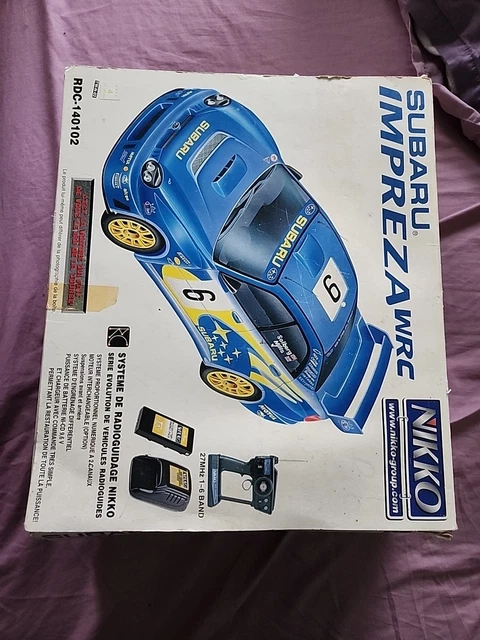 SUBARU IMPREZA WRC Nikko RDC-140102 Radio Remote Control Car £15.00 ...