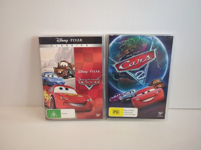 DISNEY CARS DVD Bundle 1 & 2 Pixar Classics Region 4 £7.52 - PicClick UK