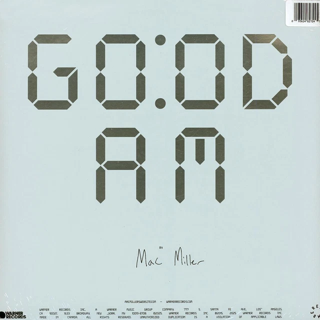 MAC MILLER - GO:OD AM 10th Anniversary Clear Milky White Yello (2025 ...