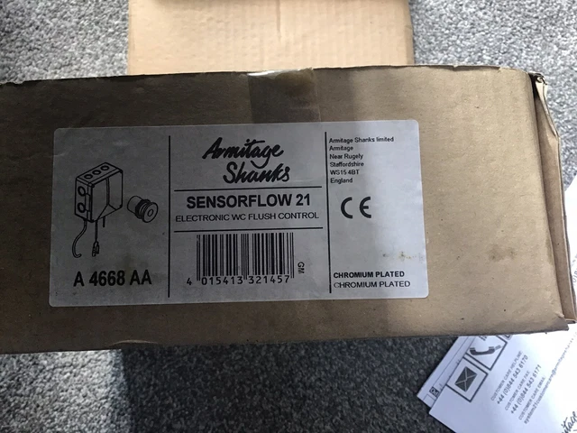 ARMITAGE SHANKS SENSORFLOW 21 A4668AA WC Flushing Controller New Free Postage £390.00 - PicClick UK