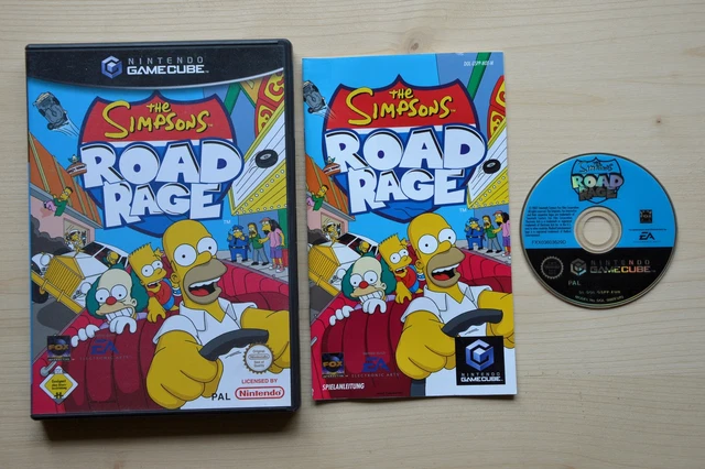 NGC - THE Simpsons: Road Rage - (OVP, mit Anleitung) EUR 39,95 ...
