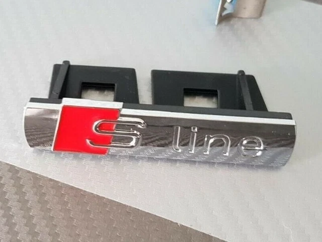 LOGO S LINE Calandre audi Emblème Logo SLINE Chrome EUR 9,90 - PicClick FR