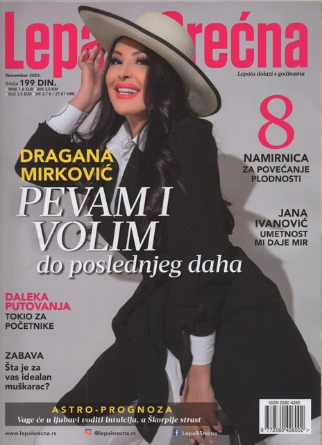 LEPA I SRECNA Serbia November 2023 Dragana Mirkovic Ivett Takacs £27.79 ...