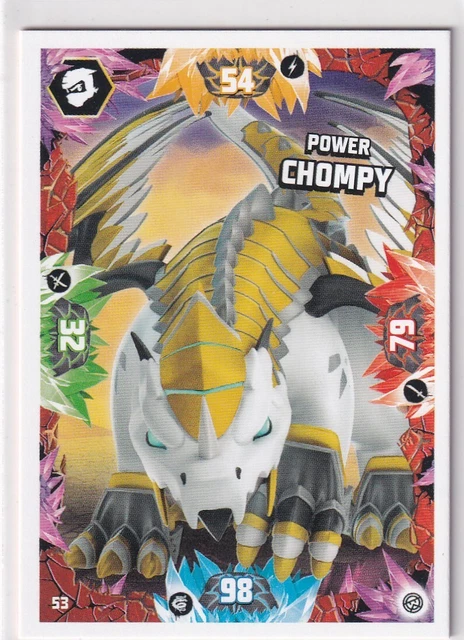 LEGO NINJAGO SERIE 8 TCG Mappa No. 53 Power Chompy EUR 1,00 - PicClick FR