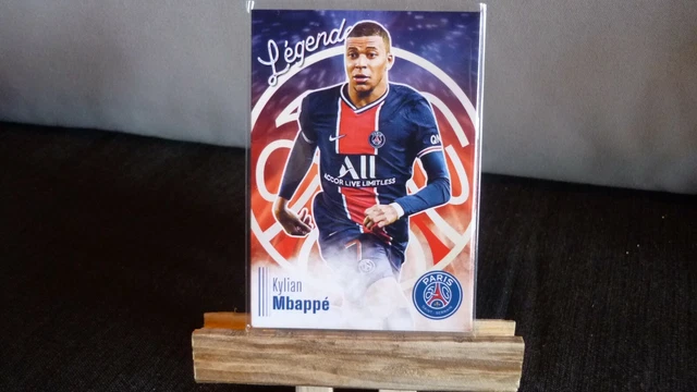 CARTE CARD PANINI Legende Kylian Mbappe Psg 50 Ans #C35 Rookie Rare £8. ...