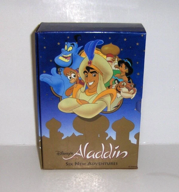DISNEY'S ALADDIN SIX New Adventures Box Set 1993 Hardcovers Abu Jasmine ...