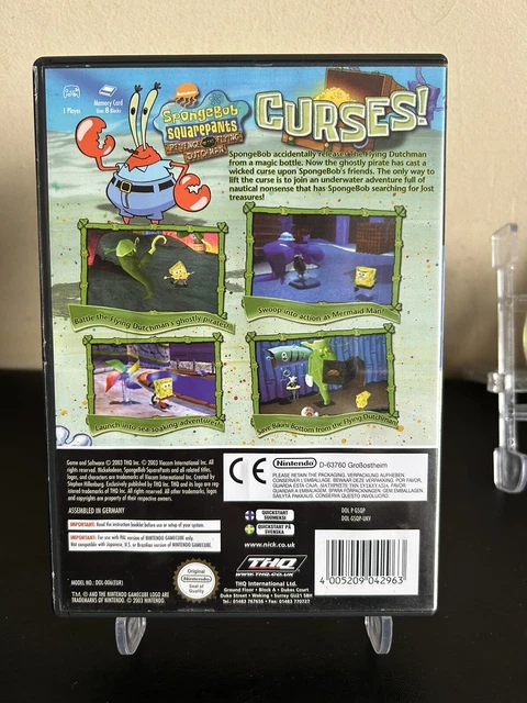 SPONGEBOB SQUAREPANTS AND The Revenge Of The Flying Dutchman GameCube £ ...