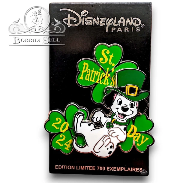 PIN DISNEY LUCKY Saint Patrick's Day 2024 EL 700 Disneyland Paris DLP ...