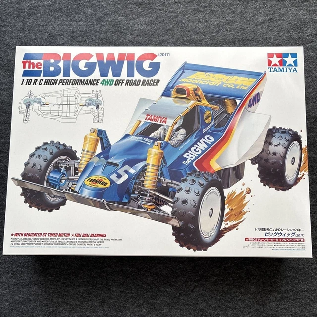 TAMIYA BIGWIG BIGWIG TAMIYA Radio Control Electric RC 4WD Racing Buggy ...