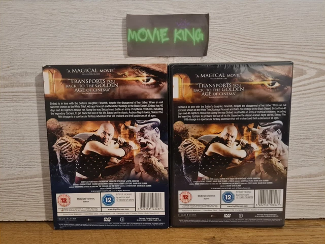 SINBAD - THE Fifth Voyage (DVD, 2014) [NEW & SEALED] Patrick Stewart ...