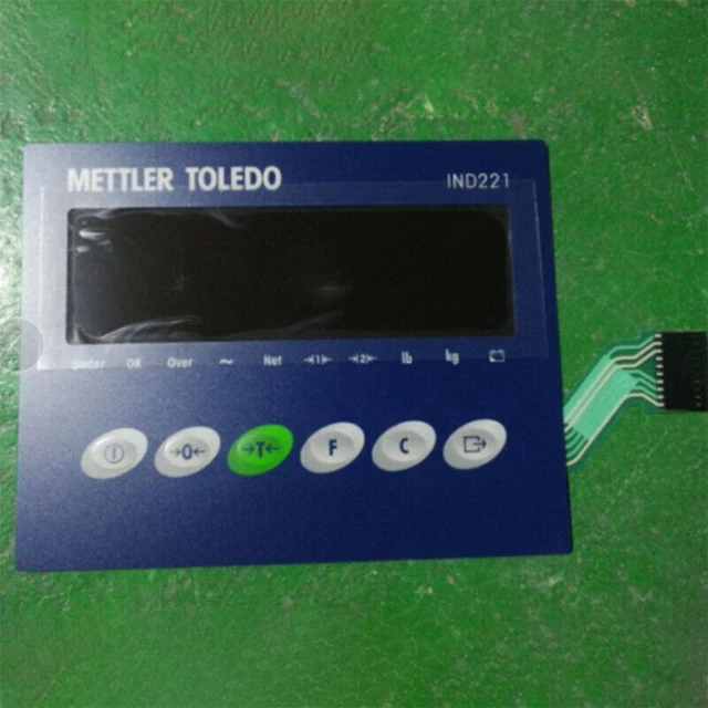 MEMBRANE KEYPAD FIT For METTLER TOLEDO Instrument IND221 Button Film ...