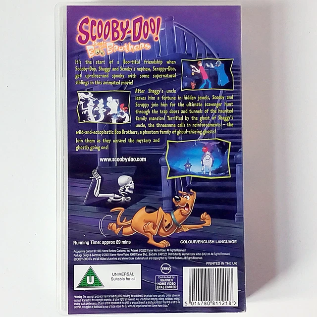 SCOOBY-DOO MEETS THE Boo Brothers (VHS Cassette, 2000 Warner) PAL ...