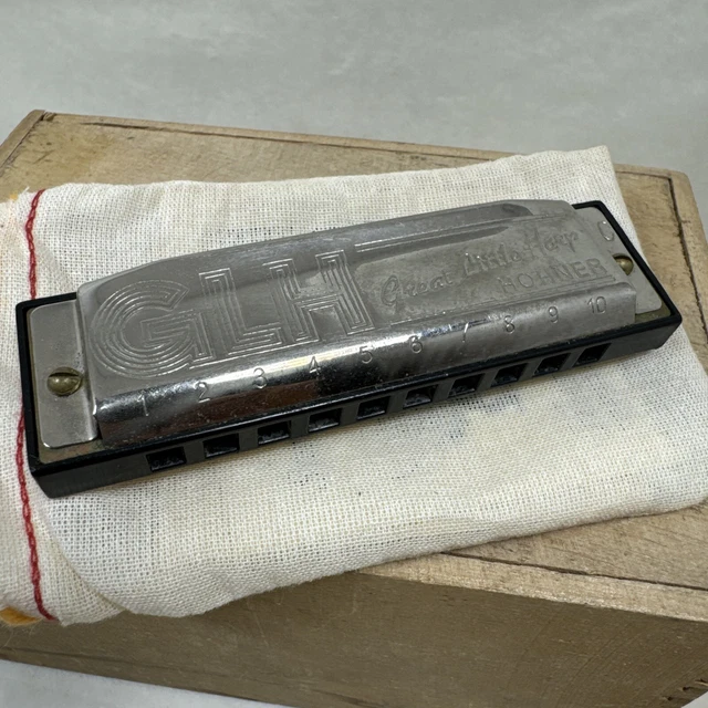 VINTAGE HOHNER GLH Great Little Harp Harmonica In Key of C $8.99 - PicClick