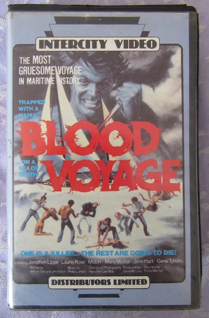 BLOOD VOYAGE, INTERCITY Pre Cert Vhs Pal Big Box Ex Rental Horror Video ...