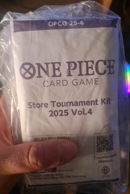 ONE PIECE CARD Game Store Tournament Kit 2025 Vol 4 English Sealed FREE ...