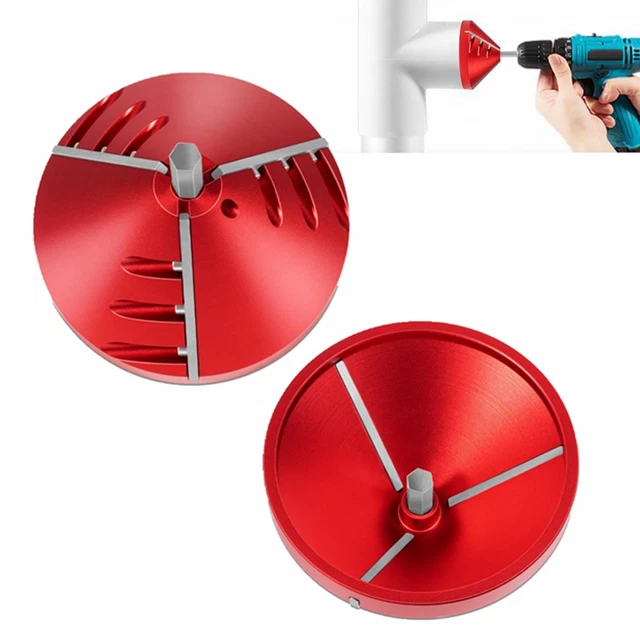 PVC DEBURRING TOOL, PVC Chamfer Tool PVC Pipe Reamer 2 in 1 Inner for ...