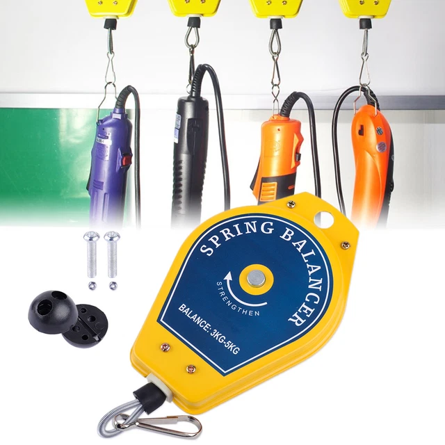 PORTABLE RETRACTABLE SPRING balancer tool holder suspension 3kg-5kg ...