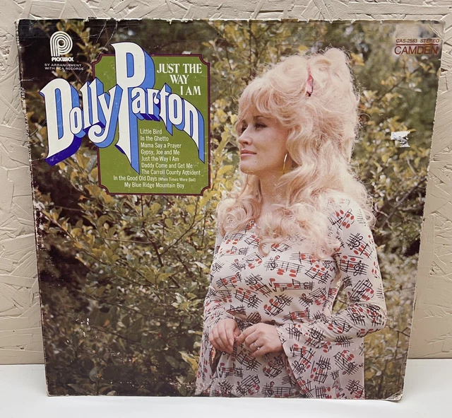 DISCO DE VINILO Dolly Parton Just the Way I Am LP CAS-2583 Pickwick ...