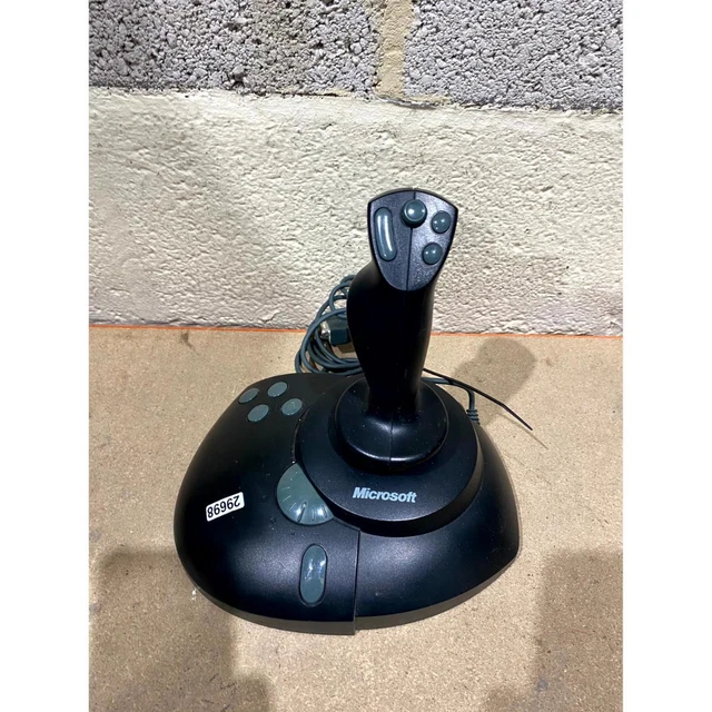 MICROSOFT SIDEWINDER PRECISION Pro Gaming Joystick Controller Black ...