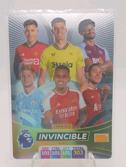 PANINI ADRENALYN XL premier league 2023/2024 invincible card number 5 ...
