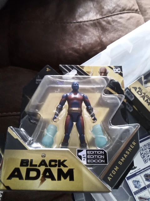 DC BLACK ADAM 4" Atom Smasher Action Figure Spinmaster 1st Edition New ...