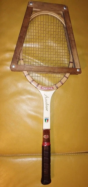 RACCHETTA DA Tennis MAXIMA AUDAX d'epoca In legno - PERFETTA EUR 18,00 ...
