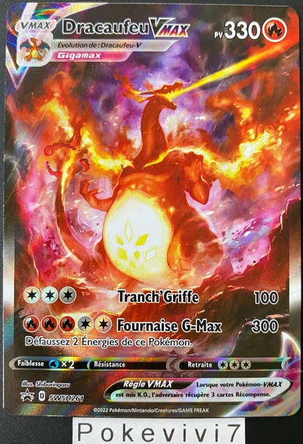 POKEMON CARD FIRE DRAGON / CHARIZARD SWSH261 Vmax Sword & Shield ...
