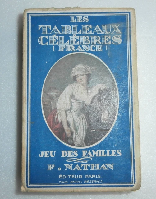 FERNAND NATHAN JEUX Des Tableaux Celebres Jeu Des Familles EUR 9,00 ...