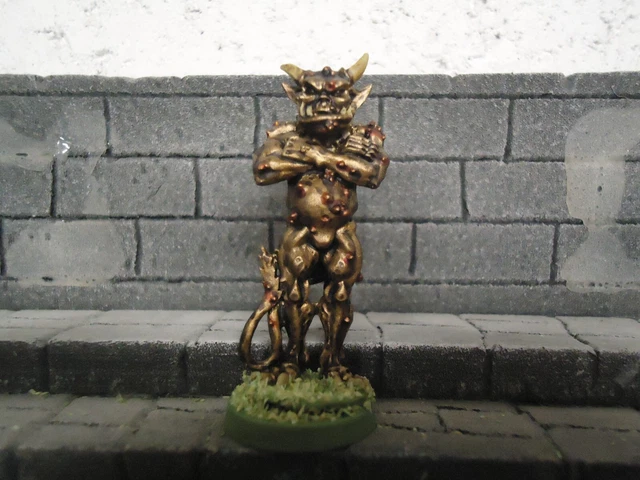GOLDEN DEMON DAEMON 2 trophy/prize limited release citadel metal ...