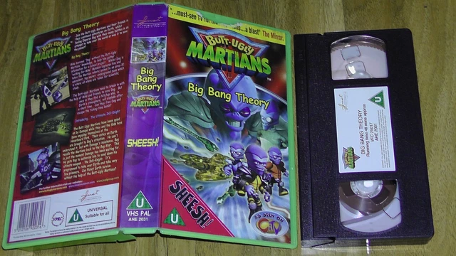 BUTT UGLY MARTIANS Big Bang Theory CITV VHS Video PAL VCR Cartoon ...