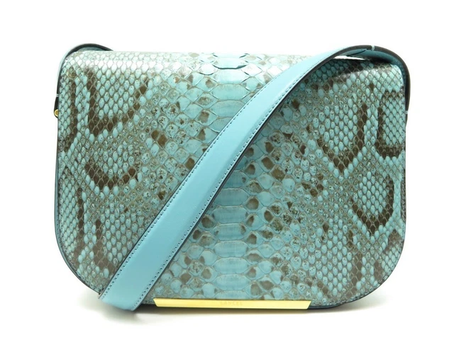 NEUF SAC A Main Lancel Bianca Gibeciere Pm A07957 Bandouliere Cuir Python 1690€ EUR 789,90 ...