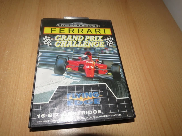 FERRARI GRAND PRIX CHALLENGE Sega Mega Drive Game PAL Version Megadrive ...