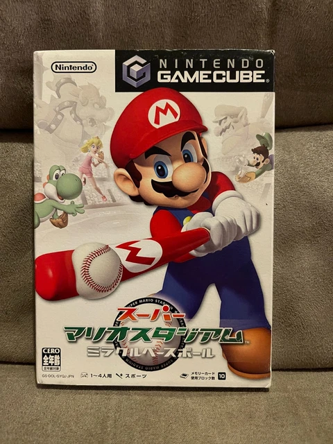 SUPER MARIO STADIUM Miracle Baseball | 2005 | NGC | NTSC-J | Complete ...