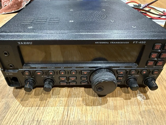 YAESU FT-450 AT HF/50 MHz Transceiver £312.70 - PicClick UK