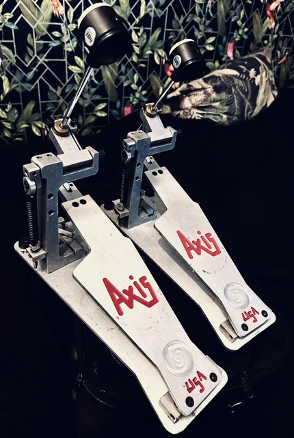 AXIS DRUM PEDALS With Falcon Drum Beaters And Hardcase! £250.00 ...