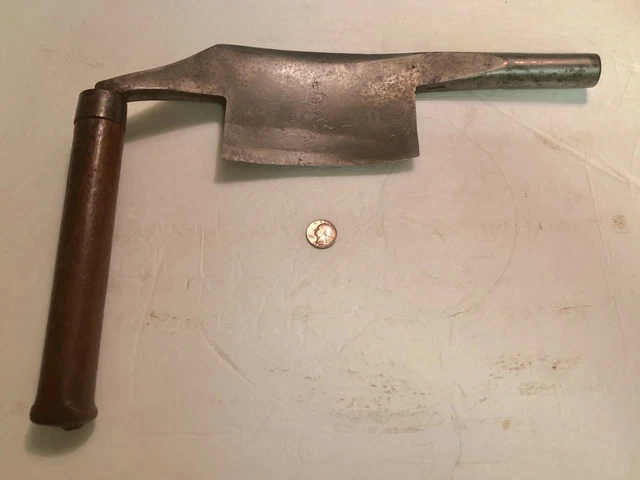 ANTIQUE CHAMFER DRAW Shave Knife Barrel Maker Cooper's Tool White ...